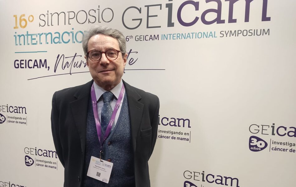 Miguel Martín, presidente del Grupo Español de Investigación de Cáncer ...